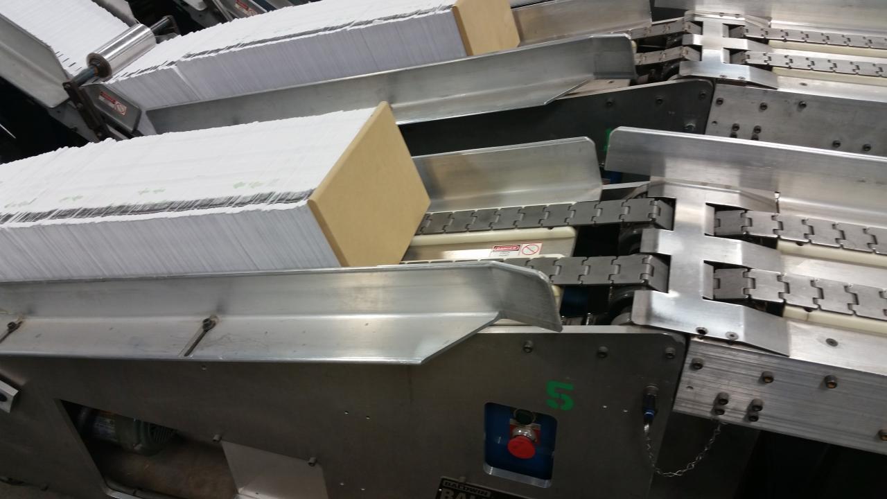 Lot #68: Harris UB11 Perfect Binder, 36 Station Gathering System ...